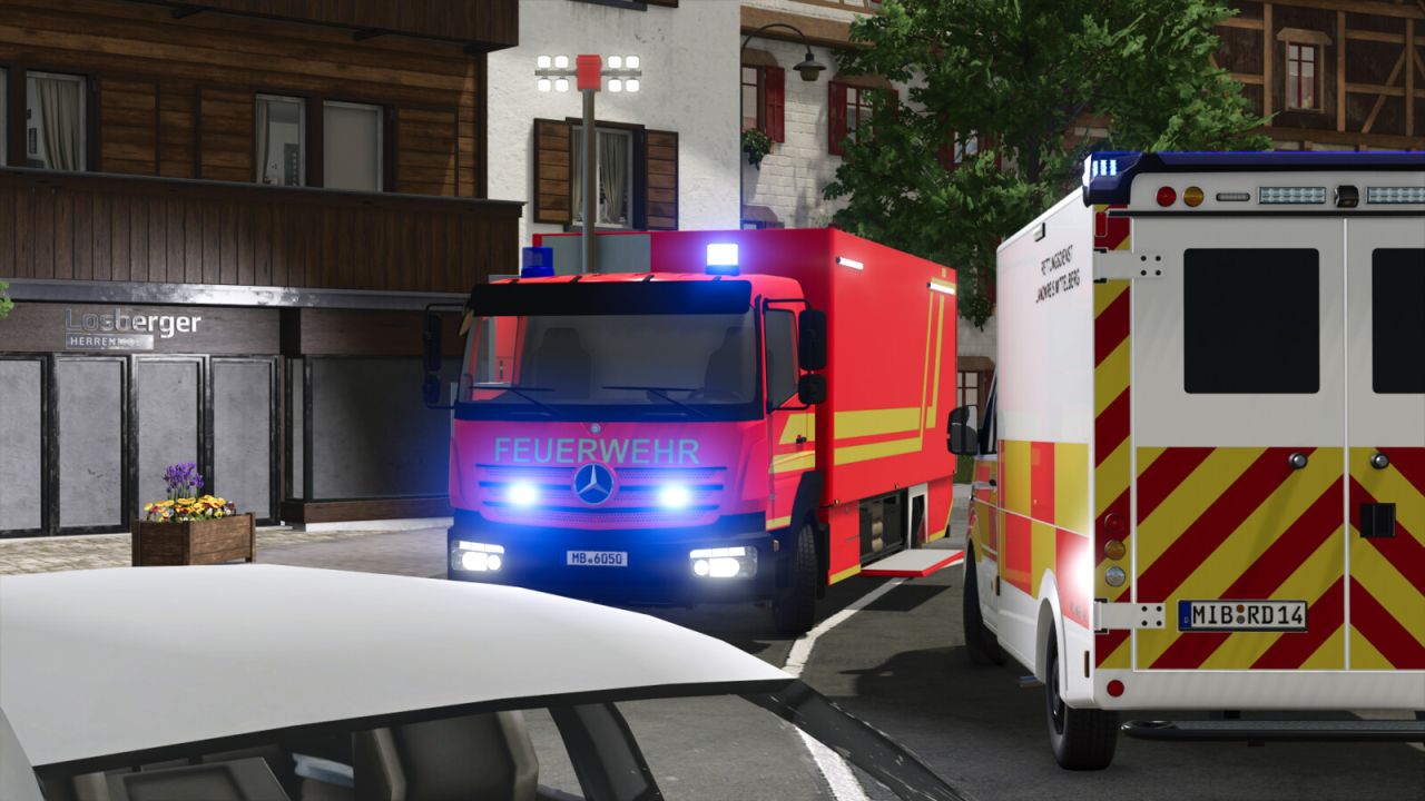 FS25 Mercedes Benz Trucks Logistic Vehicle v1 (2) - Farming simulator ...