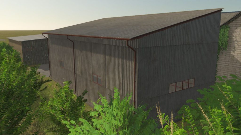 FS25 Metal Shed v1.0 - FS 25 Buildings Mod Download