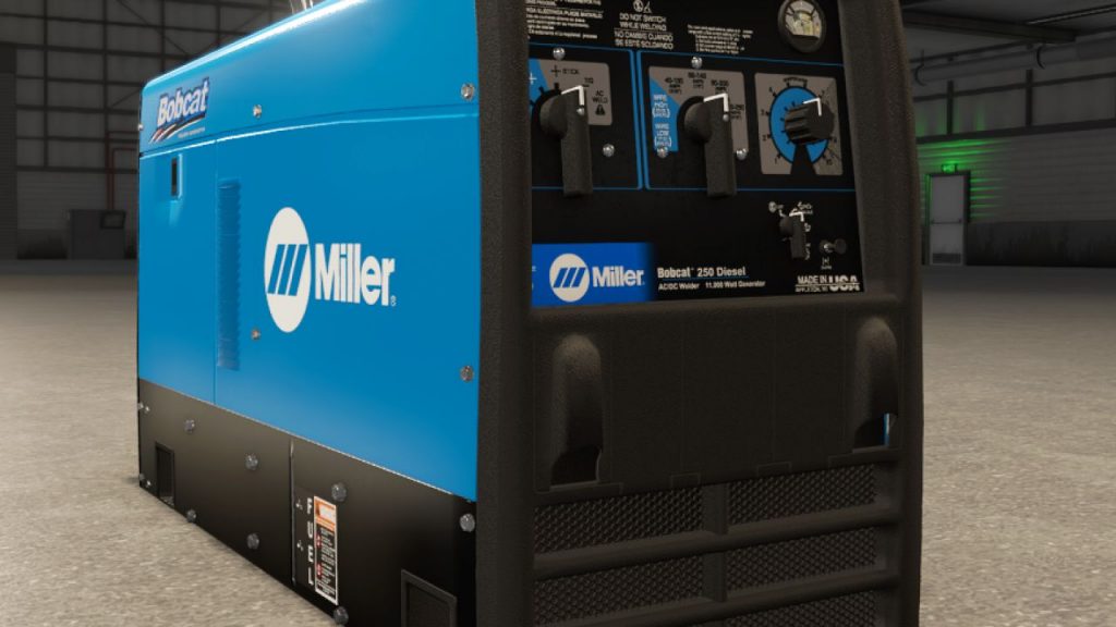 FS25 Miller Bobcat 250 Diesel welder v1.1 - FS 25 Implements & Tools ...
