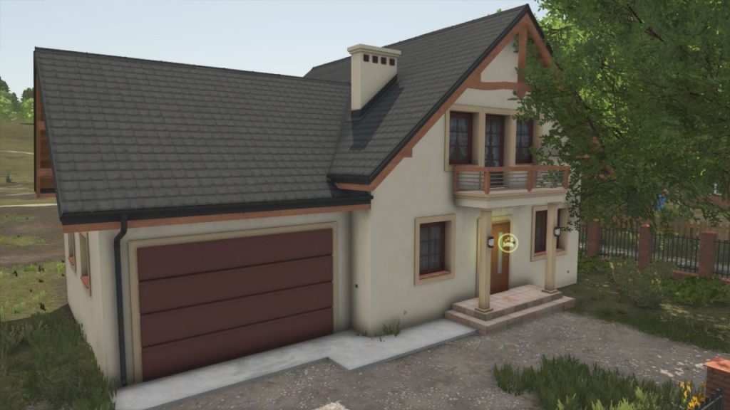 FS25 Modern House v1.0 - FS 25 Buildings Mod Download