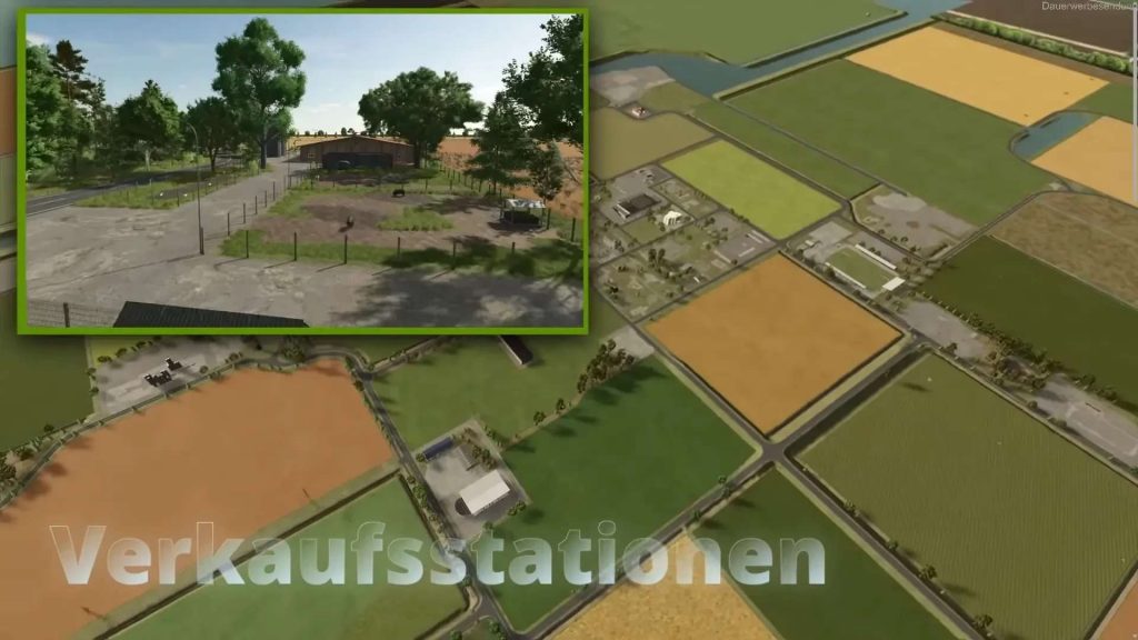 FS25 NF Marsch 4fach Mod Map v1.9 (4) - Farming simulator 19 / 17 / 15 Mod