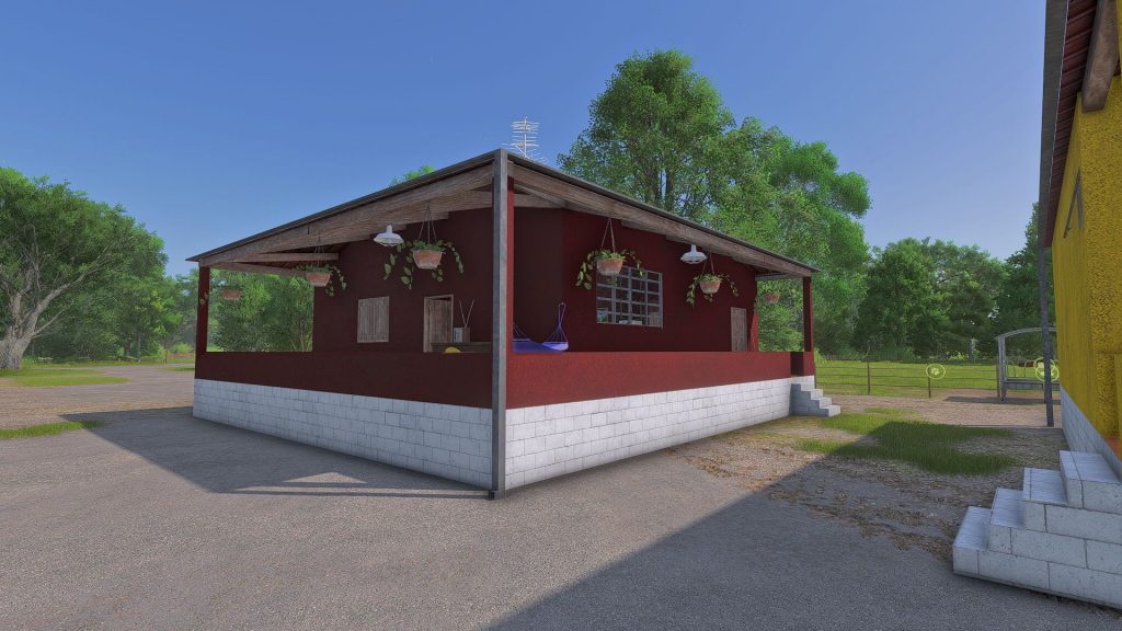 FS25 Old Brazilian House BETA v1 (1) - Farming simulator 19 / 17 / 15 Mod
