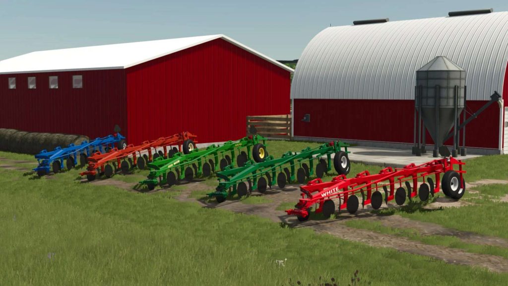FS25 Old School Plow Pack v2.0 - FS 25 Implements & Tools Mod Download