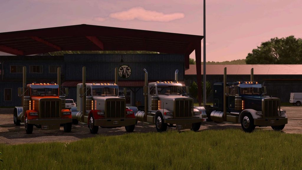 FS25 Peterbilt 37X Pack v1.0 - FS 25 Trucks Mod Download