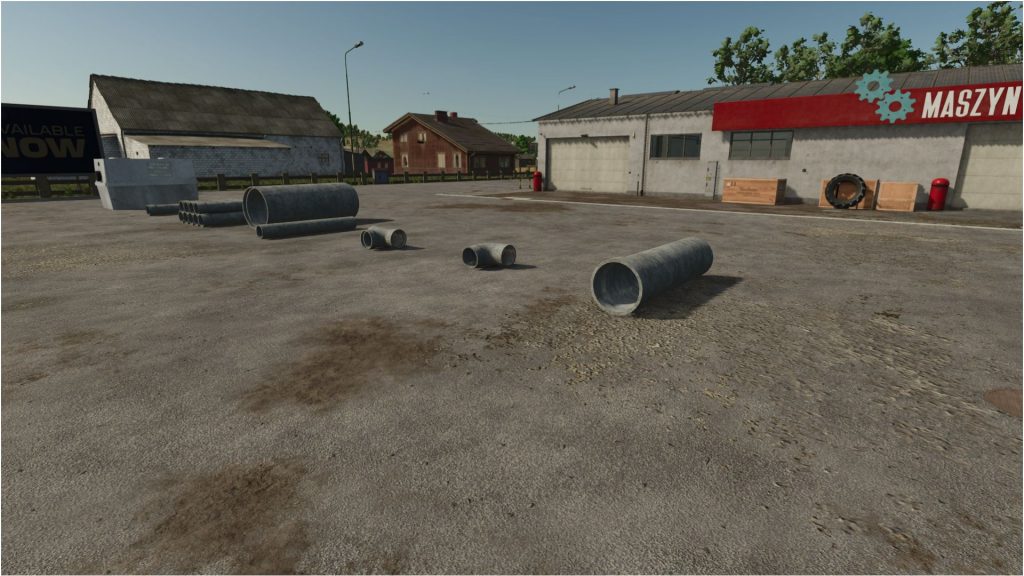 FS25 Pipe pack v1.0 - FS 25 Objects Mod Download