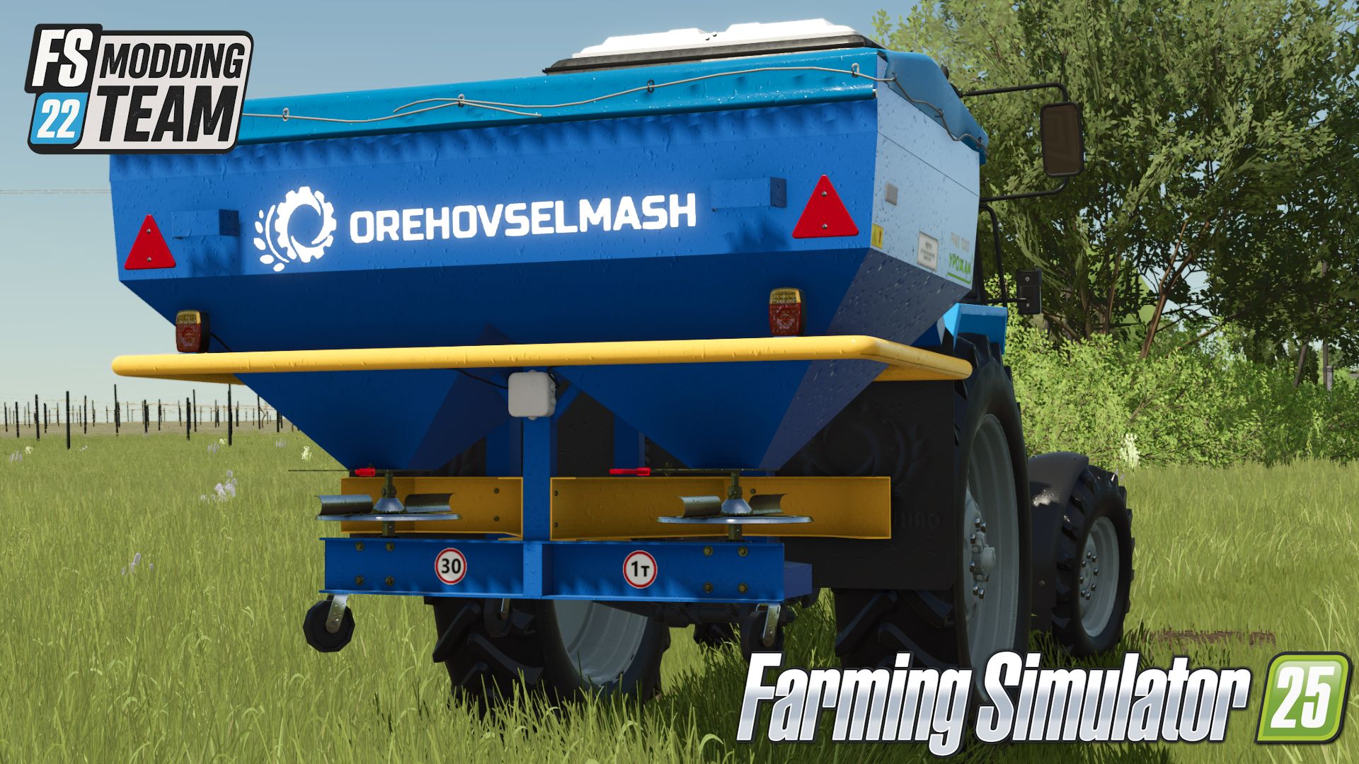 FS25 RMD-1000 Orikhovsilmash v1.0 - FS 25 Implements & Tools Mod Download