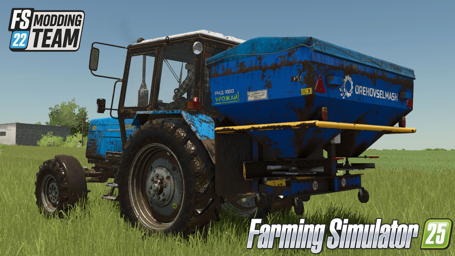 FS25 RMD-1000 Orikhovsilmash v1.0 - FS 25 Implements & Tools Mod Download