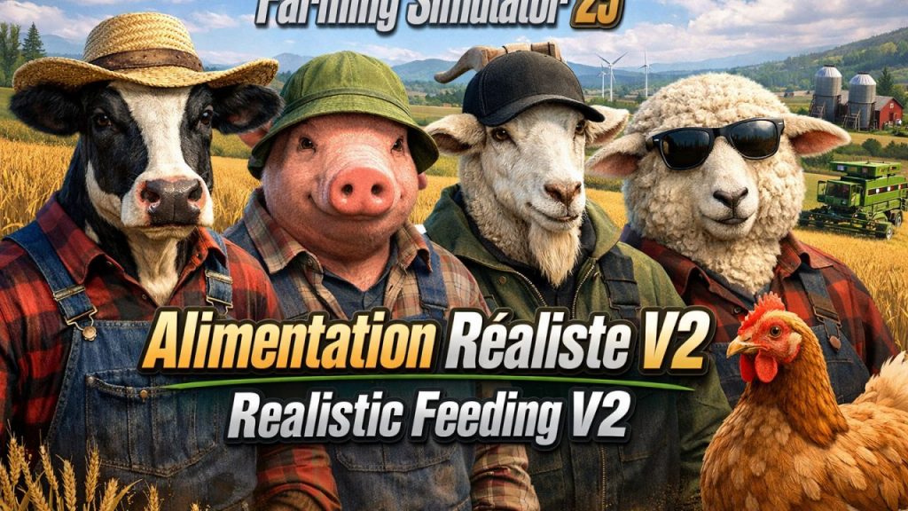 FS25 Realistic nutrition for your animal farms V2.0 - FS 25 Other Mod ...
