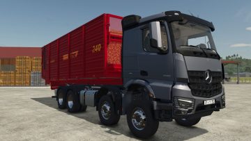 FS25 Schuitemaker Siwa 240 Hooklift Silage Container V1.0.0 (5 ...