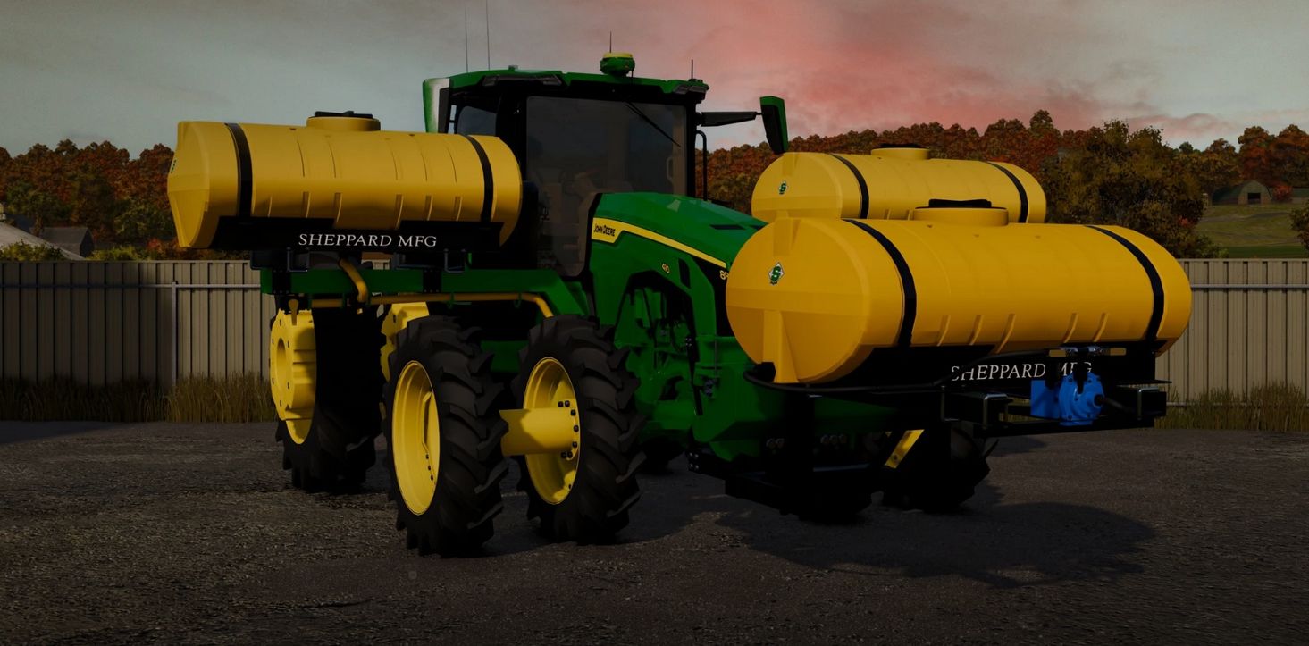 FS25 Sheppard Tanks v1.0 - FS 25 Implements & Tools Mod Download