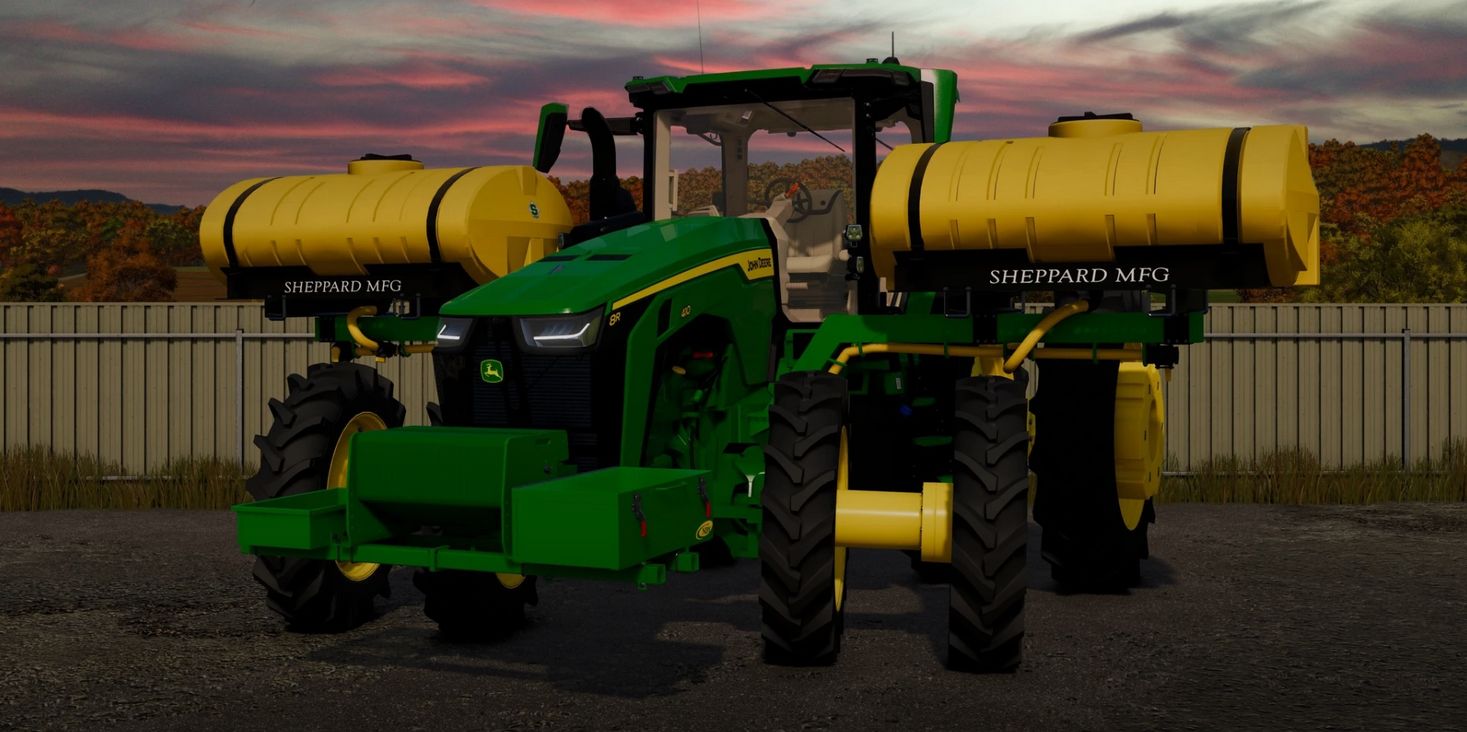 FS25 Sheppard Tanks v1.0 - FS 25 Implements & Tools Mod Download
