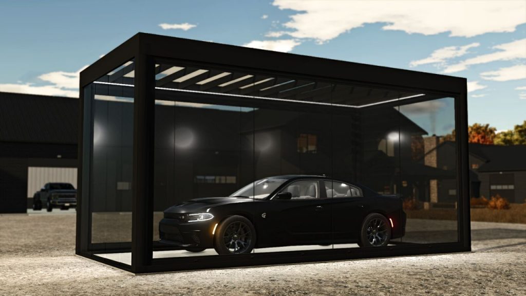 FS25 Showroom Container v1 (1) - Farming simulator 19 / 17 / 15 Mod