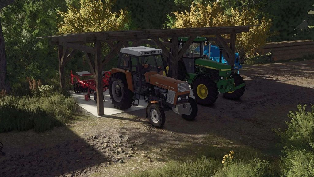 FS25 Small Polish Shed v1 (2) - Farming simulator 19 / 17 / 15 Mod