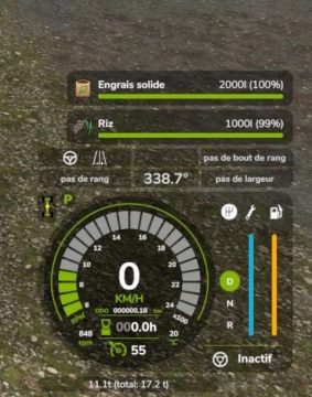 FS25 Stara EVA09 rice v1.0 - FS 25 Implements & Tools Mod Download