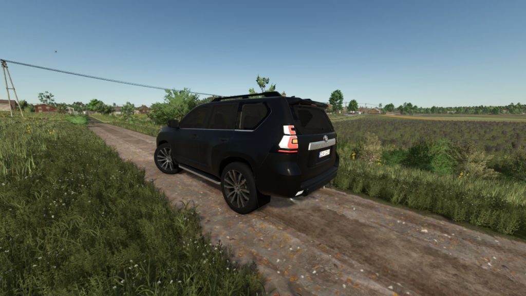 FS25 Toyota Land Cruiser Prado 2018 V1.0 - FS 25 Cars Mod Download