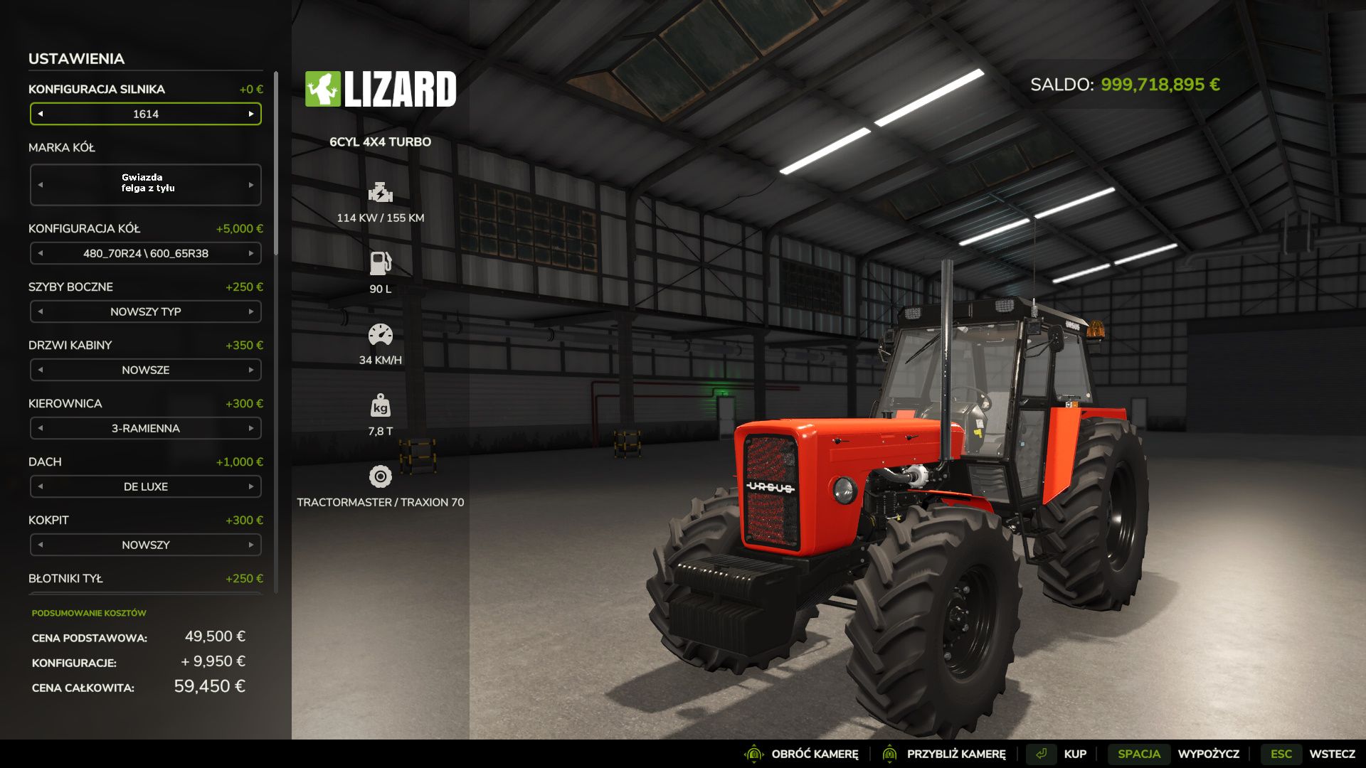 FS25 Ursus 6cyl 4×4 Turbo BETA 7 v1 (3) - Farming simulator 19 / 17 ...