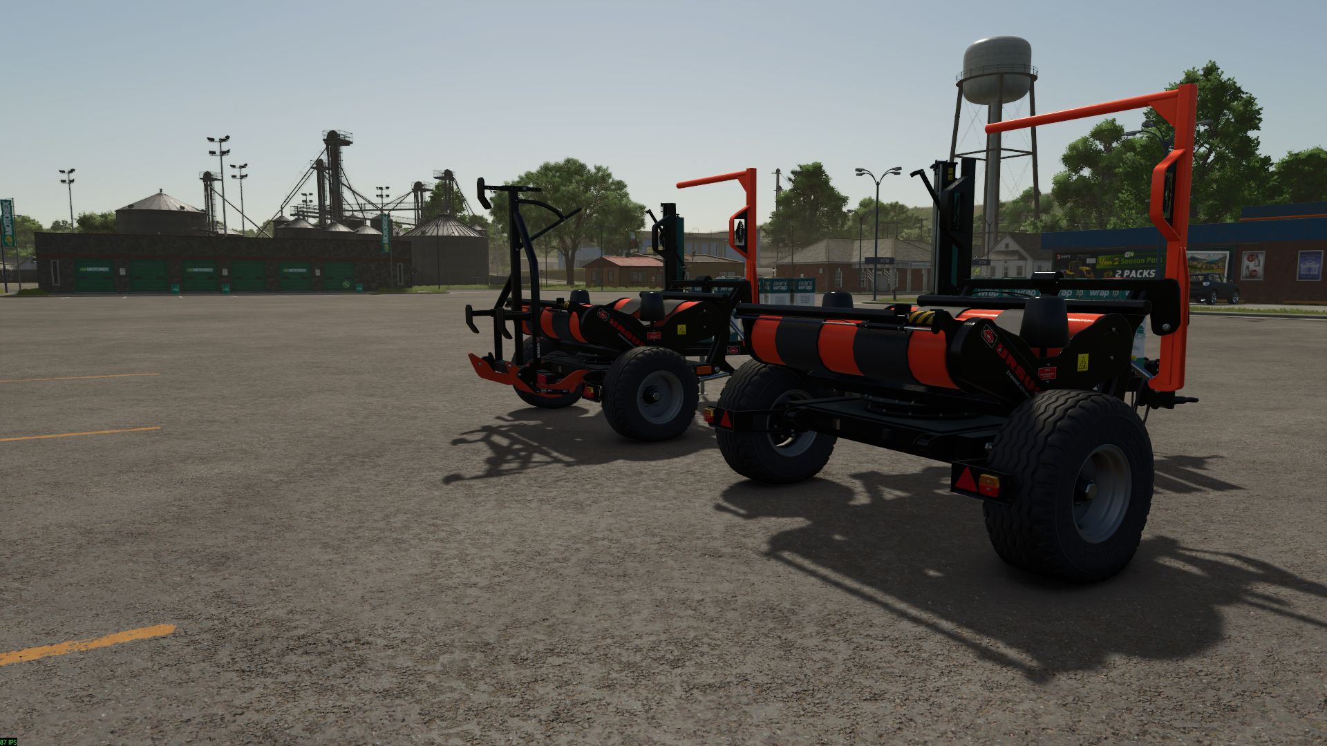 FS25 Ursus Wrap V1.0 - FS 25 Implements & Tools Mod Download