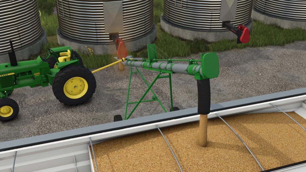 FS25 Vintage Auger Pack v1.0 - FS 25 Implements & Tools Mod Download