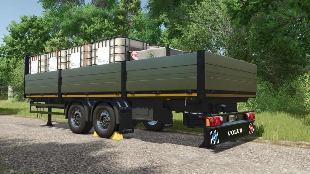 FS25 Volvo FMX Trailer XXL V1 (3) - Farming simulator 19 / 17 / 15 Mod