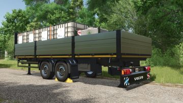 FS25 Volvo FMX Trailer XXL V1 (3) - Farming simulator 19 / 17 / 15 Mod