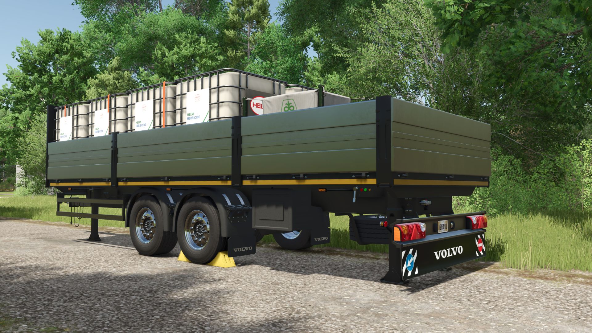 FS25 Volvo FMX Trailer XXL V1 (3) - Farming simulator 19 / 17 / 15 Mod