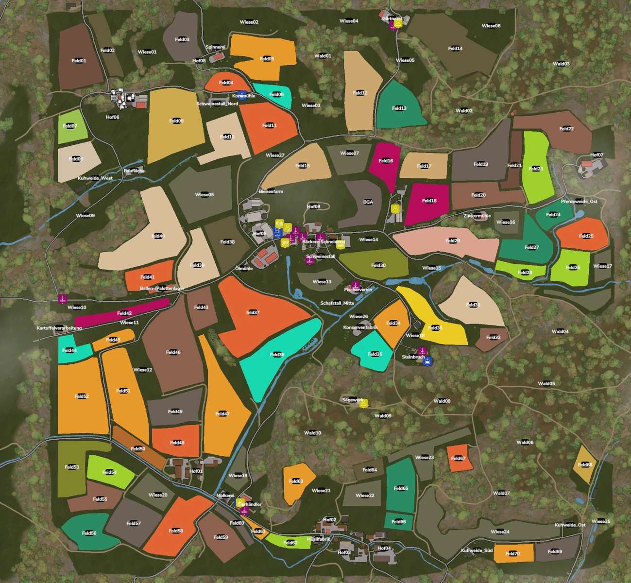 FS25 Weipersdorf v1.0.0.3 - FS 25 Maps Mod Download