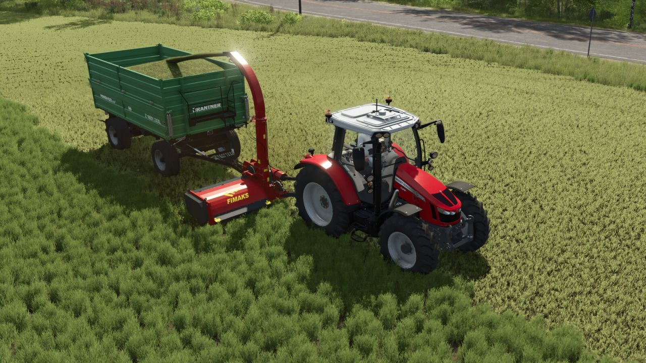 FS25 Fimaks DC 1500 Hay Silage Machine v1.0 - FS 25 Implements & Tools ...