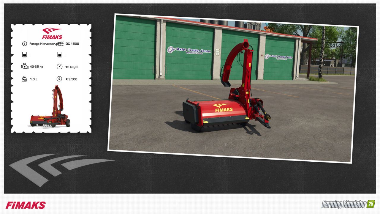 FS25 Fimaks DC 1500 Hay Silage Machine v1.0 - FS 25 Implements & Tools ...