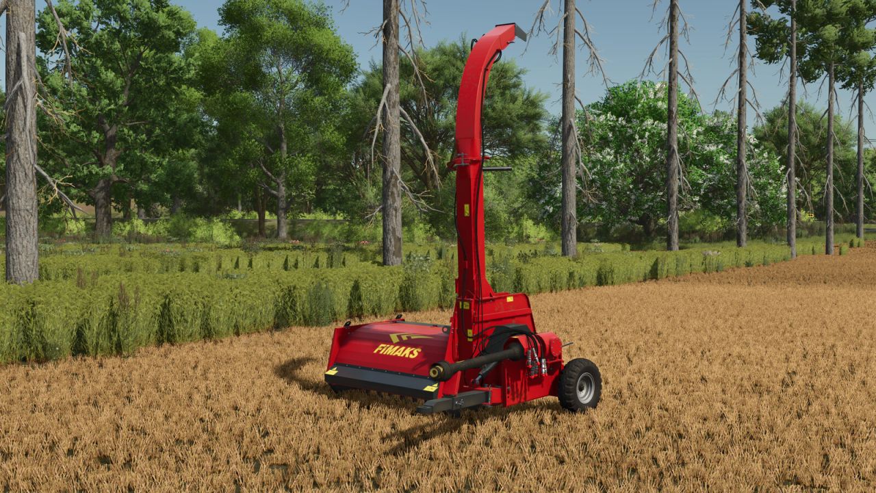 FS25 Fimaks DC 1500 Hay Silage Machine v1.0 - FS 25 Implements & Tools ...
