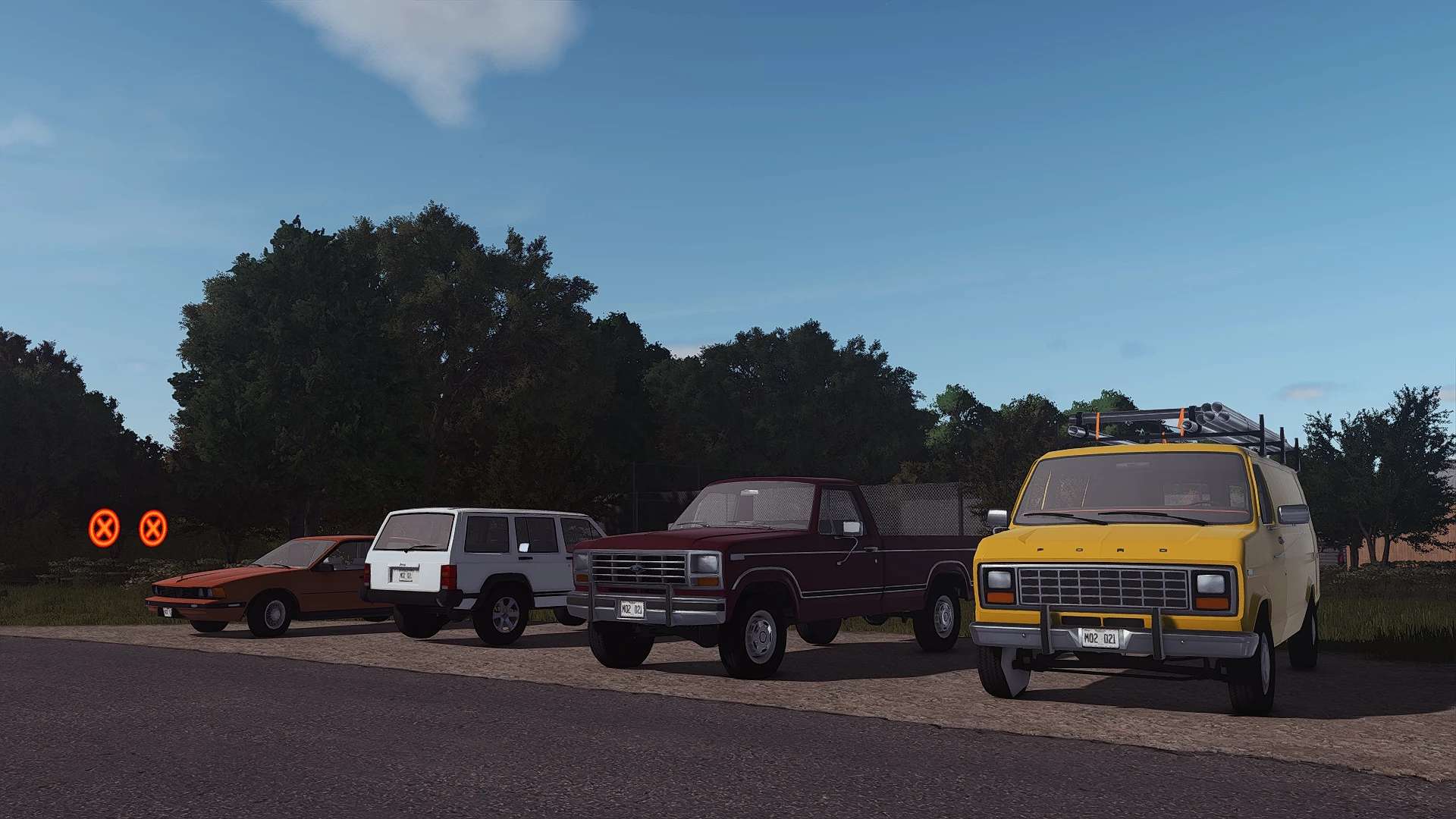 FS25 80’s US Traffic Pack v1.0 - FS 25 Prefab Mod Download