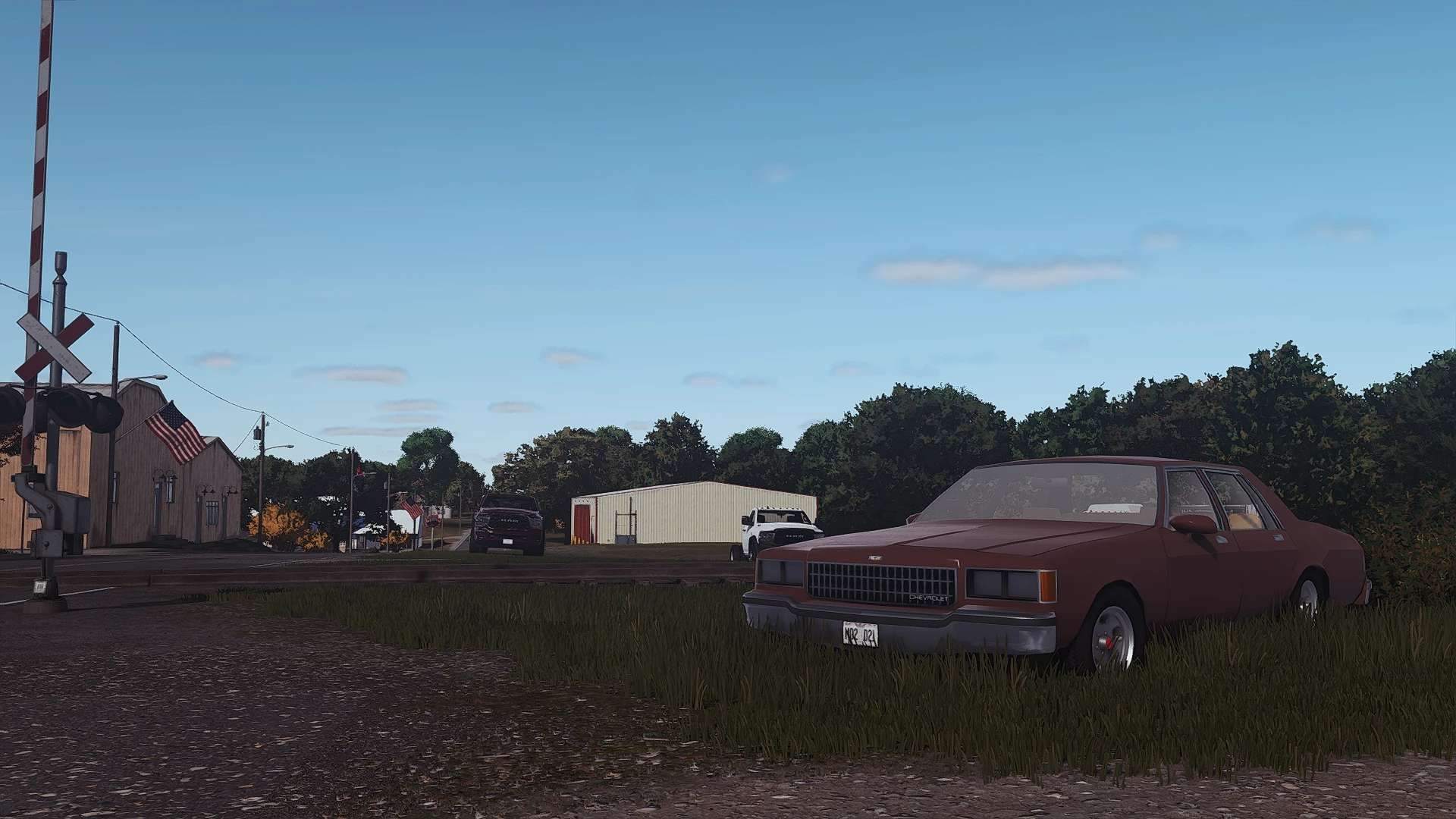 FS25 80’s US Traffic Pack v1.0 - FS 25 Prefab Mod Download