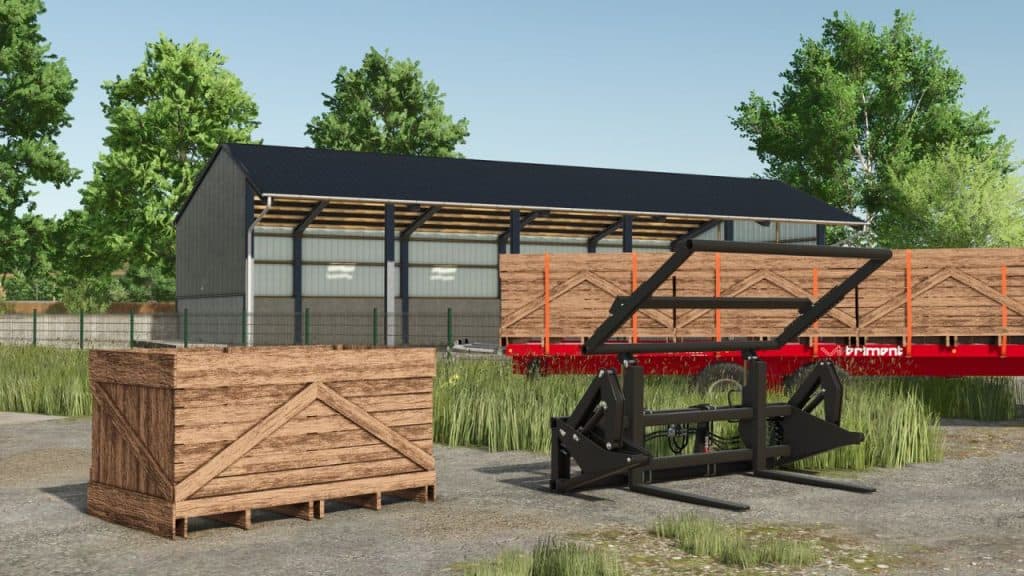 FS25 Box Tipper v1.0 - FS 25 Implements & Tools Mod Download