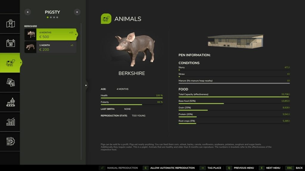 FS25 Enhanced Animal System v 1.1.0.1 - FS 25 Other Mod Download