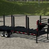 FS25 Gooseneck Forestry v1.0 - FS 25 Trailers Mod Download