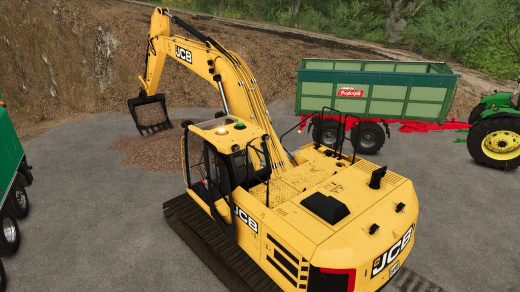 FS25 JCB 220X Excavator v1.0.0.2 - FS 25 Forklifts / Excavators Mod ...
