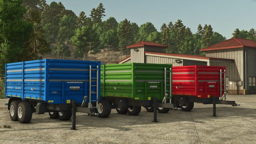 FS25 Köksal trailer v1.0 - FS 25 Trailers Mod Download