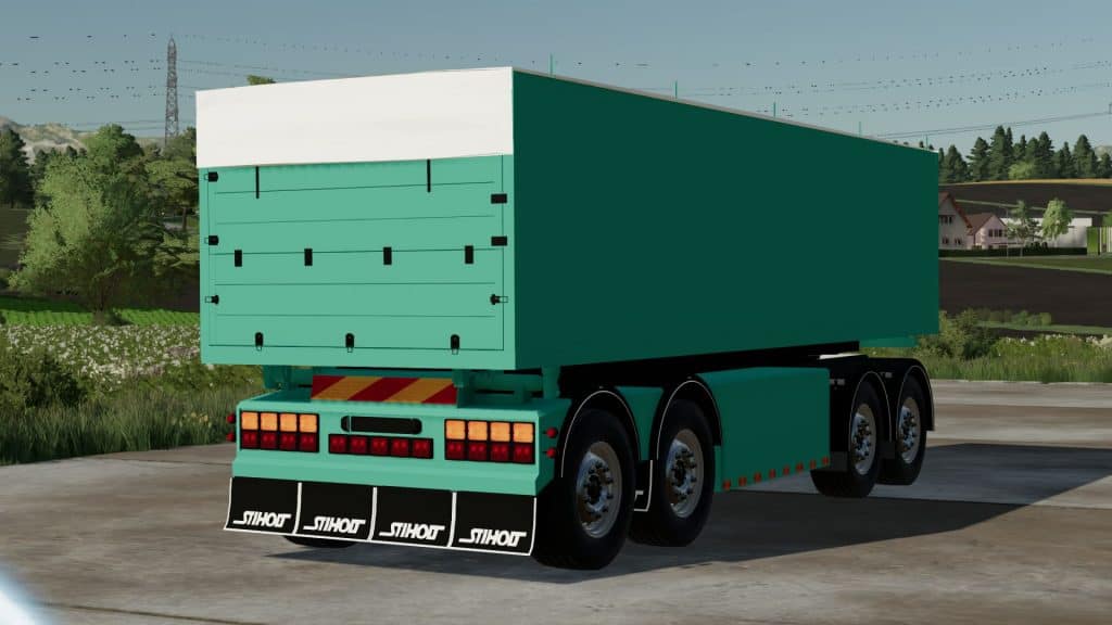 FS25 Lundby Flyer Trailer v1.0.0.1 - FS 25 Trailers Mod Download