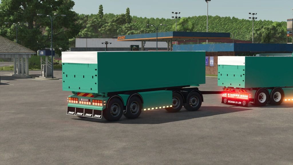 FS25 Lundby Flyer truck trailer v1.0 - FS 25 Trailers Mod Download