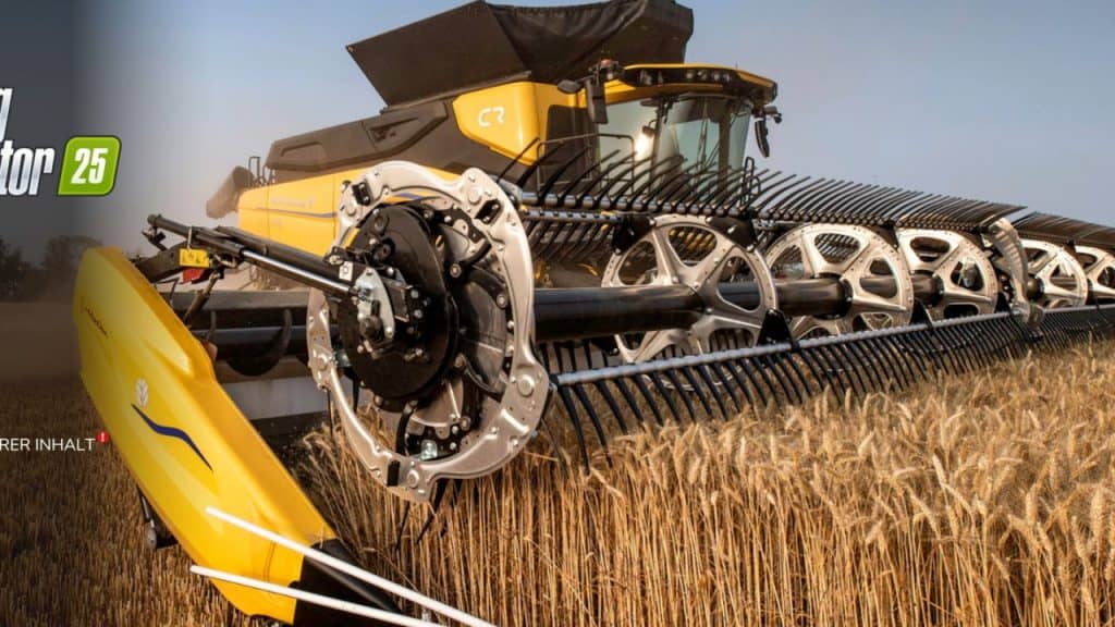 FS25 New Holland Custom Background Pack v1.0 - FS 25 Other Mod Download