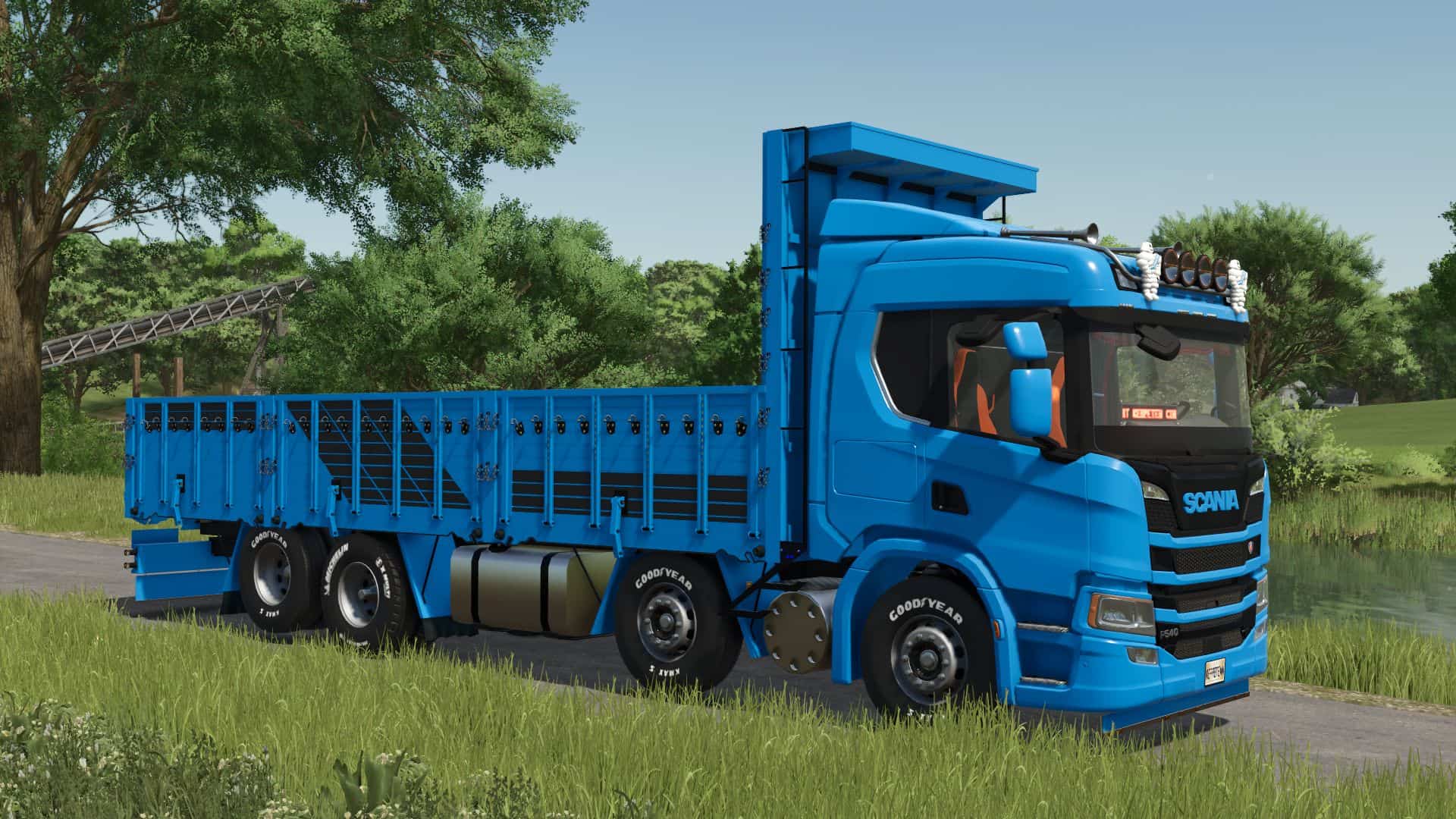 FS25 Scania NTG P320 KİRKAYAK v1.0 - FS 25 Trucks Mod Download