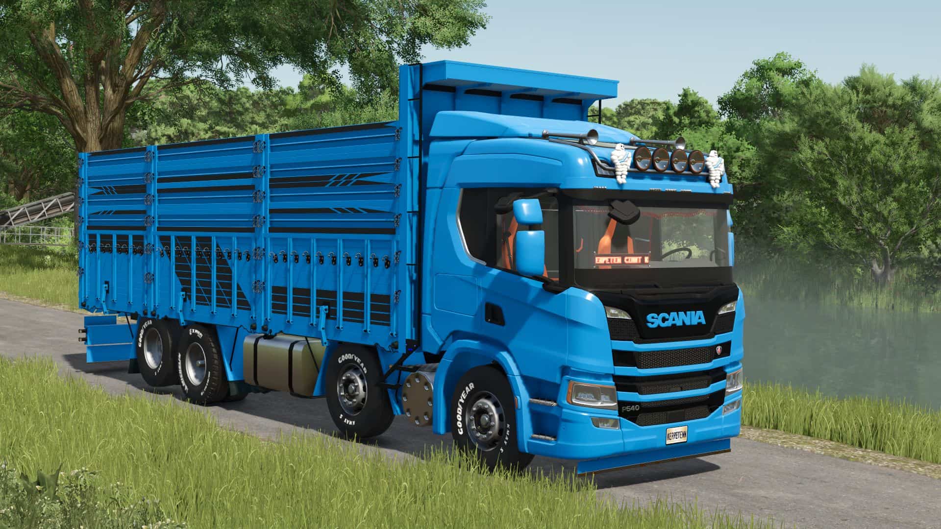 FS25 Scania NTG P320 KİRKAYAK v1.0 - FS 25 Trucks Mod Download