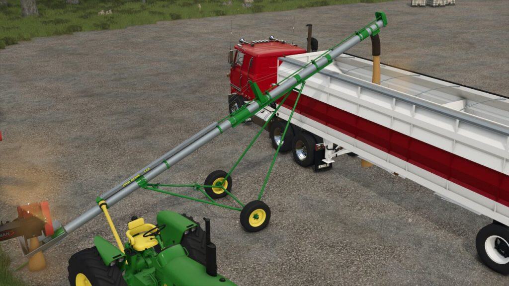 FS25 Vintage Auger Pack v1.0 - FS 25 Implements & Tools Mod Download