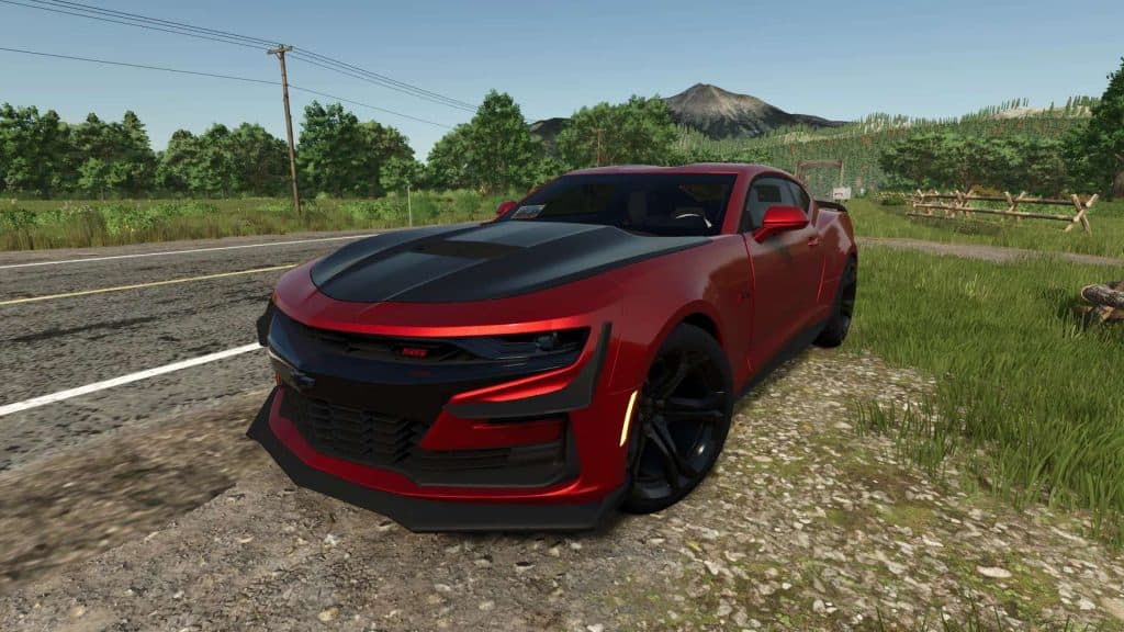 FS25 2019 Chevrolet Camaro SS 1LE v1.0 - FS 25 Cars Mod Download
