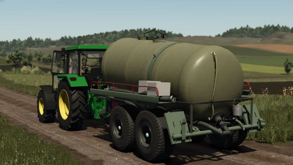 FS25 HTS-80 Old with gas powered pump v1.0 - FS 25 Trailers Mod Download