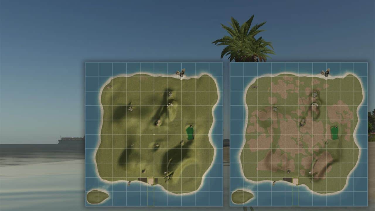 FS25 Ronîda Island v1.1 - FS 25 Maps Mod Download