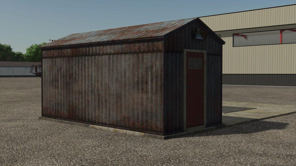 FS25 Small Generic Sell Point V1.0 - FS 25 Buildings Mod Download