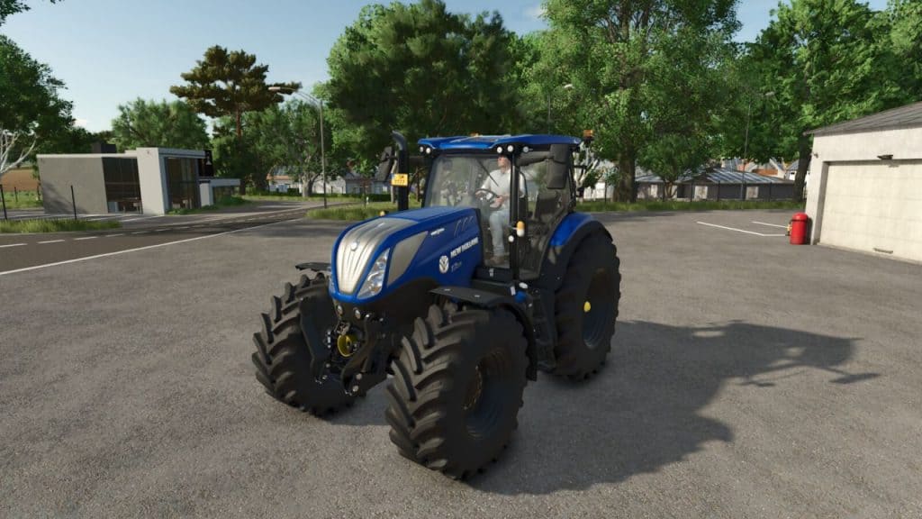 FS25 New Holland T7 SWB v1.0 - FS 25 Tractors Mod Download