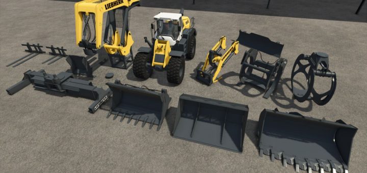 Farming Simulator 25 Forklifts Mods | FS25 Excavators Mods