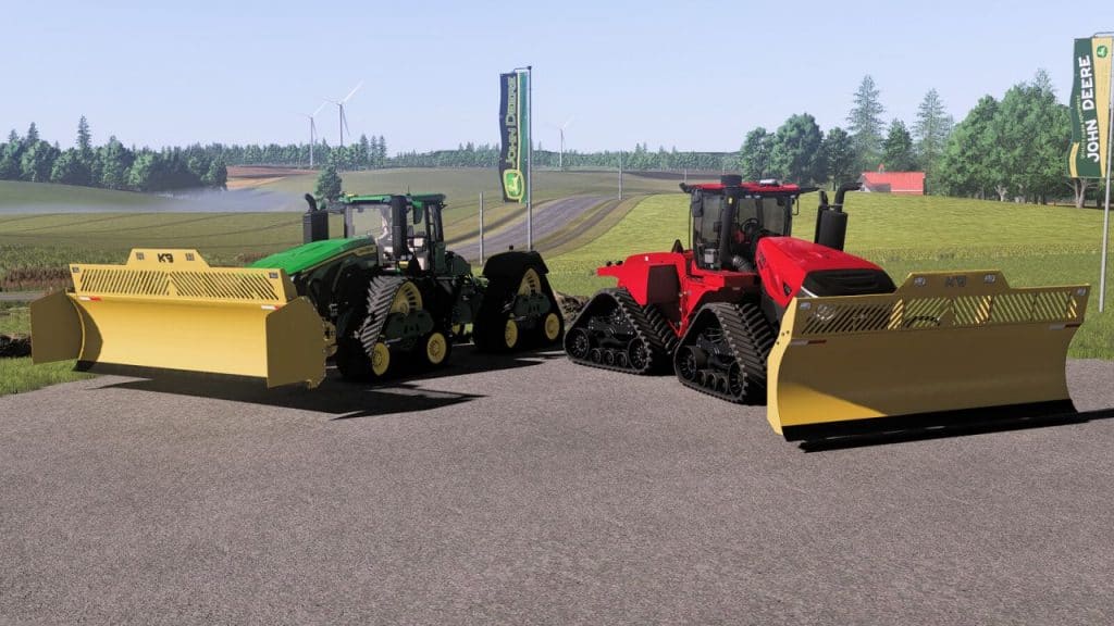 FS25 Lizard K9 Dozer Blade v1.0.0.1 - FS 25 Implements & Tools Mod Download