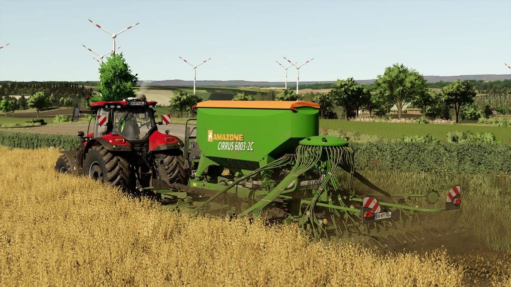 FS25 Amazone Cirrus 6003-2C v1.0 - FS 25 Implements & Tools Mod Download